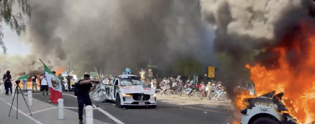 Chaos Erupts During 2025 Riots - The GOP Times